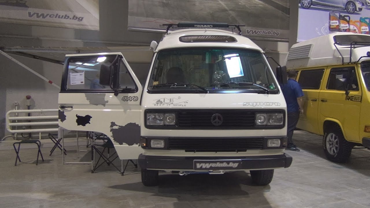 Volkswagen Transporter T3 (1987) Exterior and Interior - YouTube