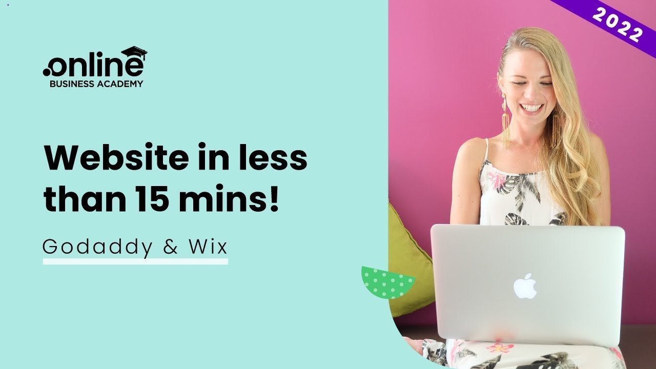 Your Website in less than 15 Mins! | GoDaddy and Wix Website Tutorial ...