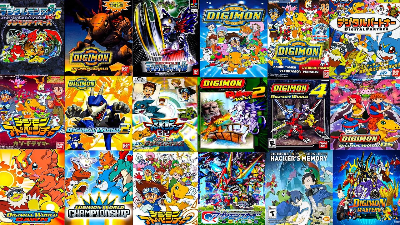 The Evolution of DIGIMON Games (1998-2024) - YouTube