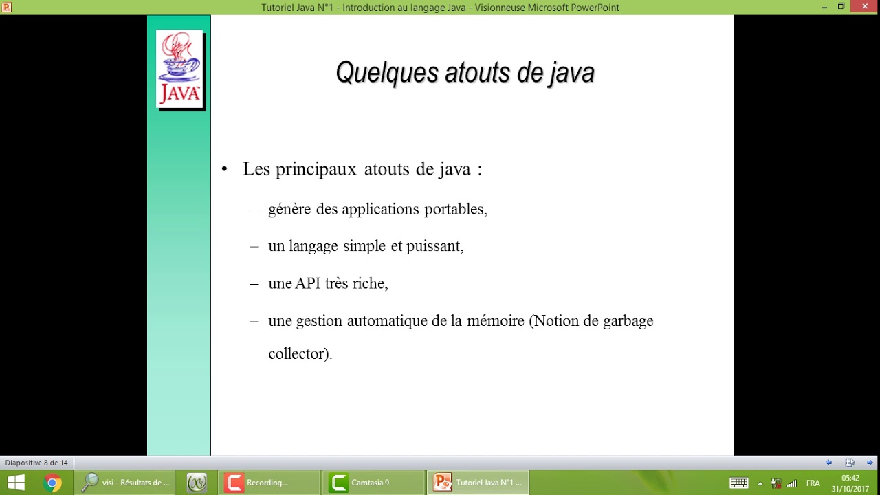 Introduction au langage JAVA - YouTube