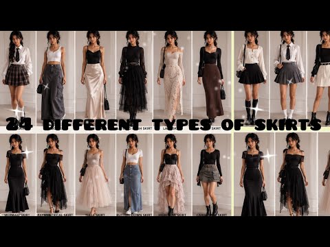 Skirt Style Guide: 30+ looks, from mini to maxi! Which one is your favorite? 👗💫