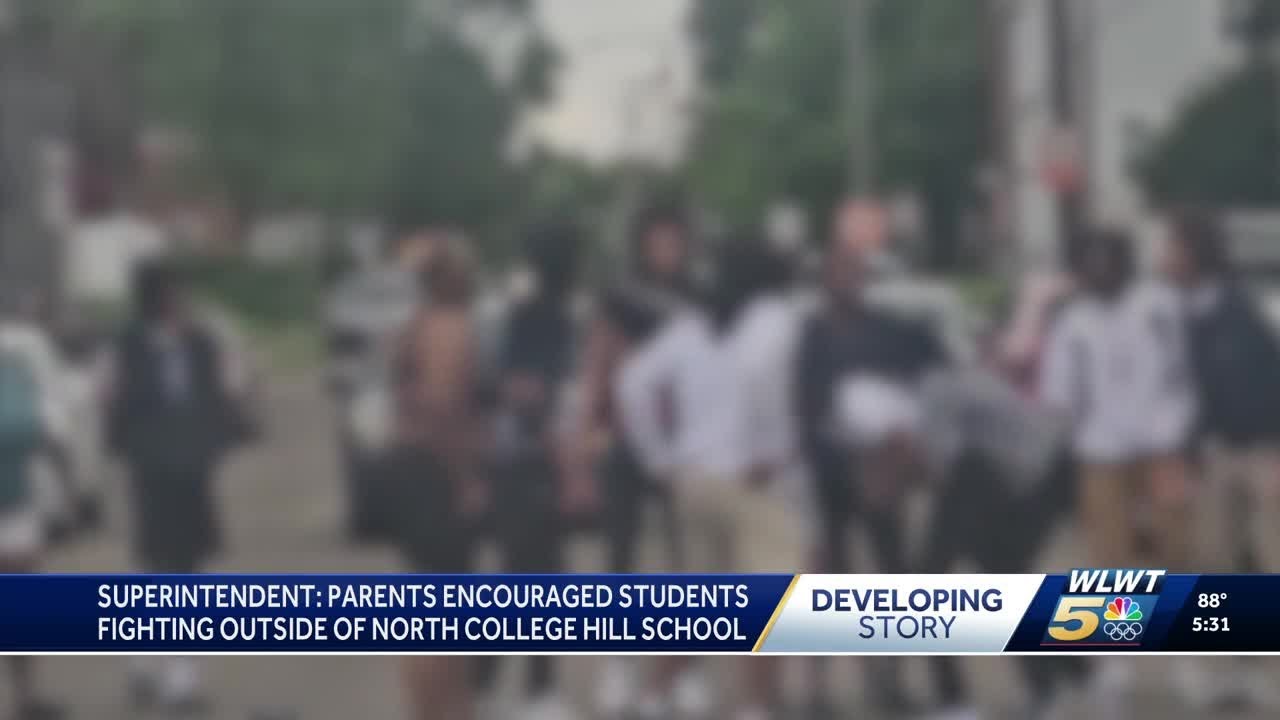 Video shows after-school fight in North College Hill - YouTube