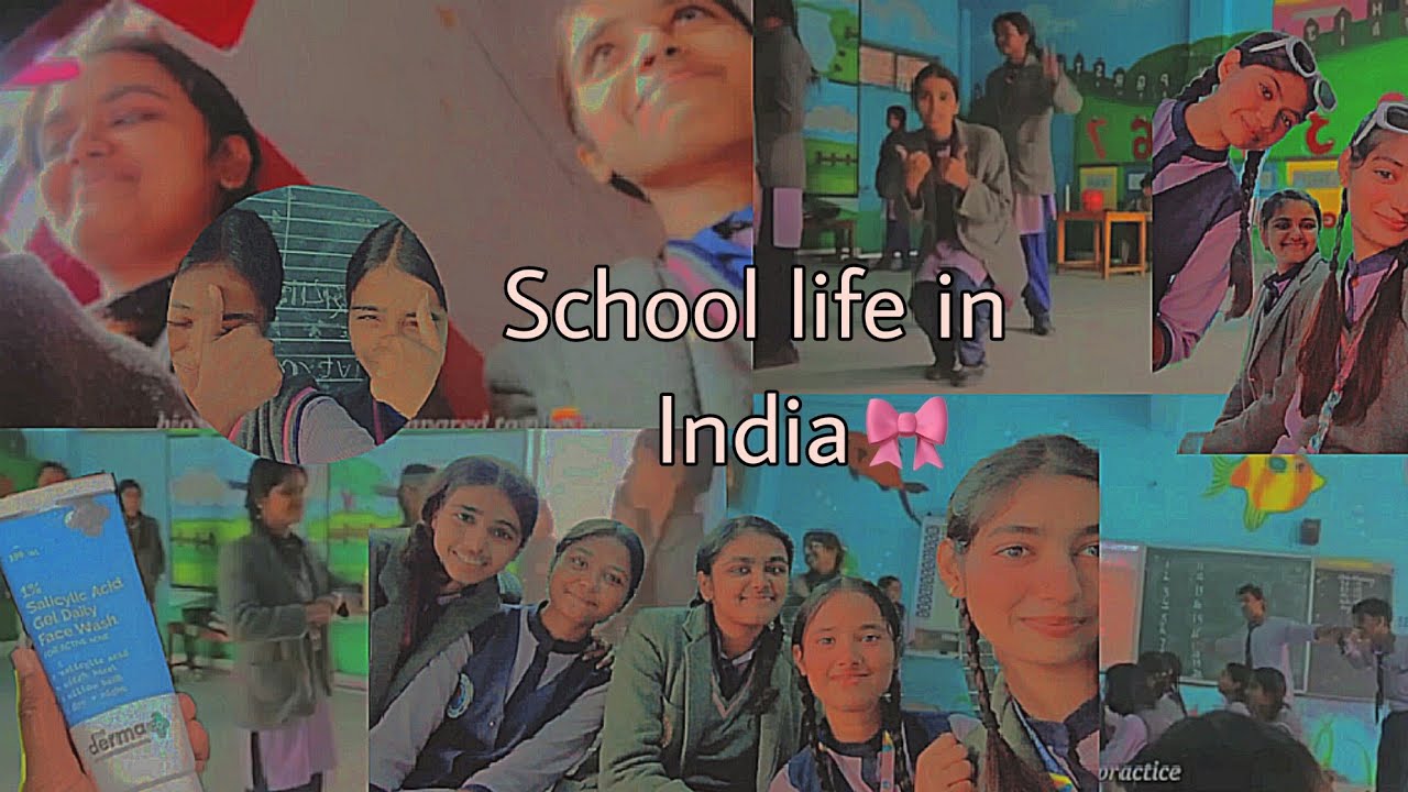 School life in India 🎀* Farewell Practice* - YouTube