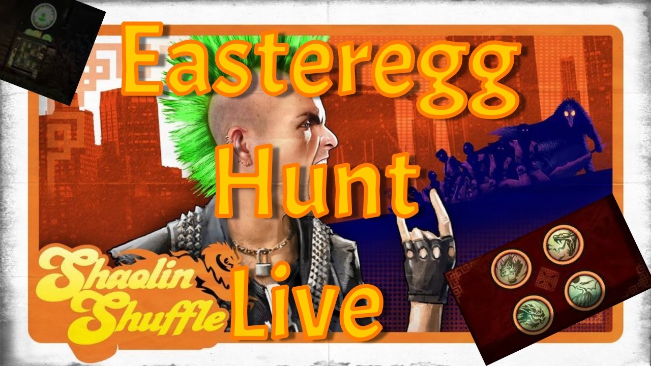 Shaolin Shuffle Easter Egg Hunt LIVE - YouTube