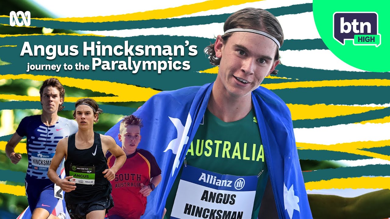 Angus Hincksman Goes For Gold at Paralympics - BTN High - YouTube