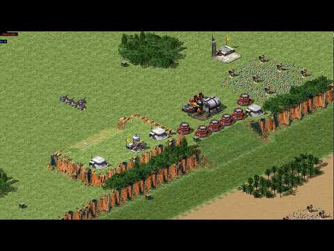 Red Alert 2 | Yuri's Revenge | 7 vs 1-Extreme beta ai - Great britain - Allied