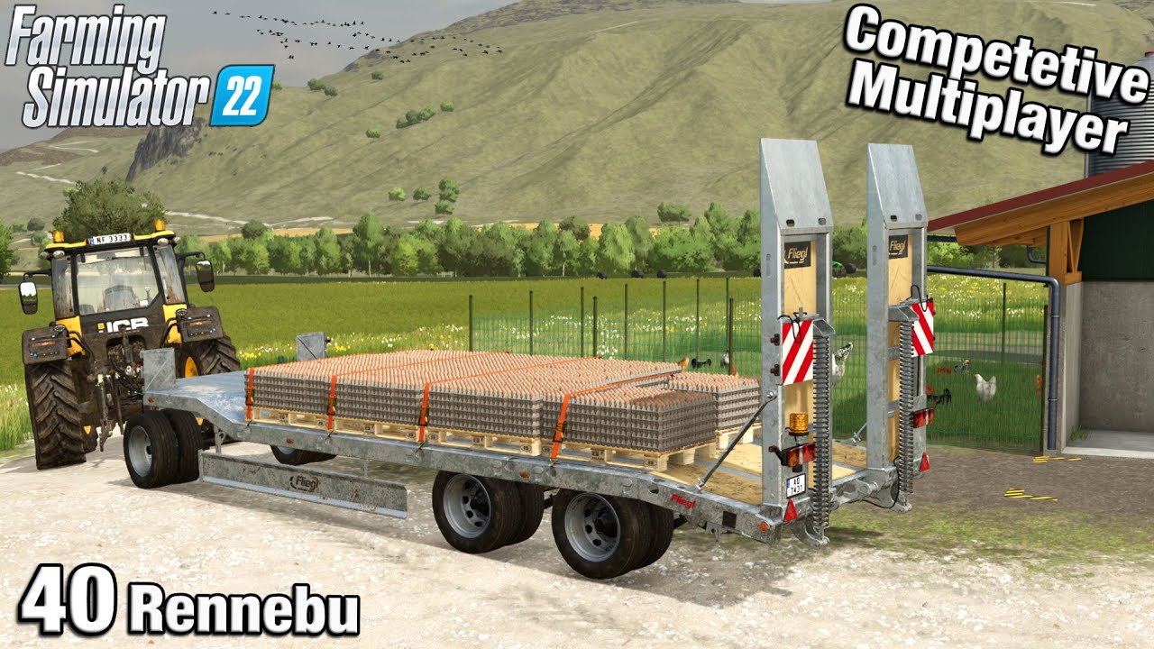 NEW LAND AND SOLD EGGS Rennebu Competitive Multiplayer FS22 Ep 40 - YouTube