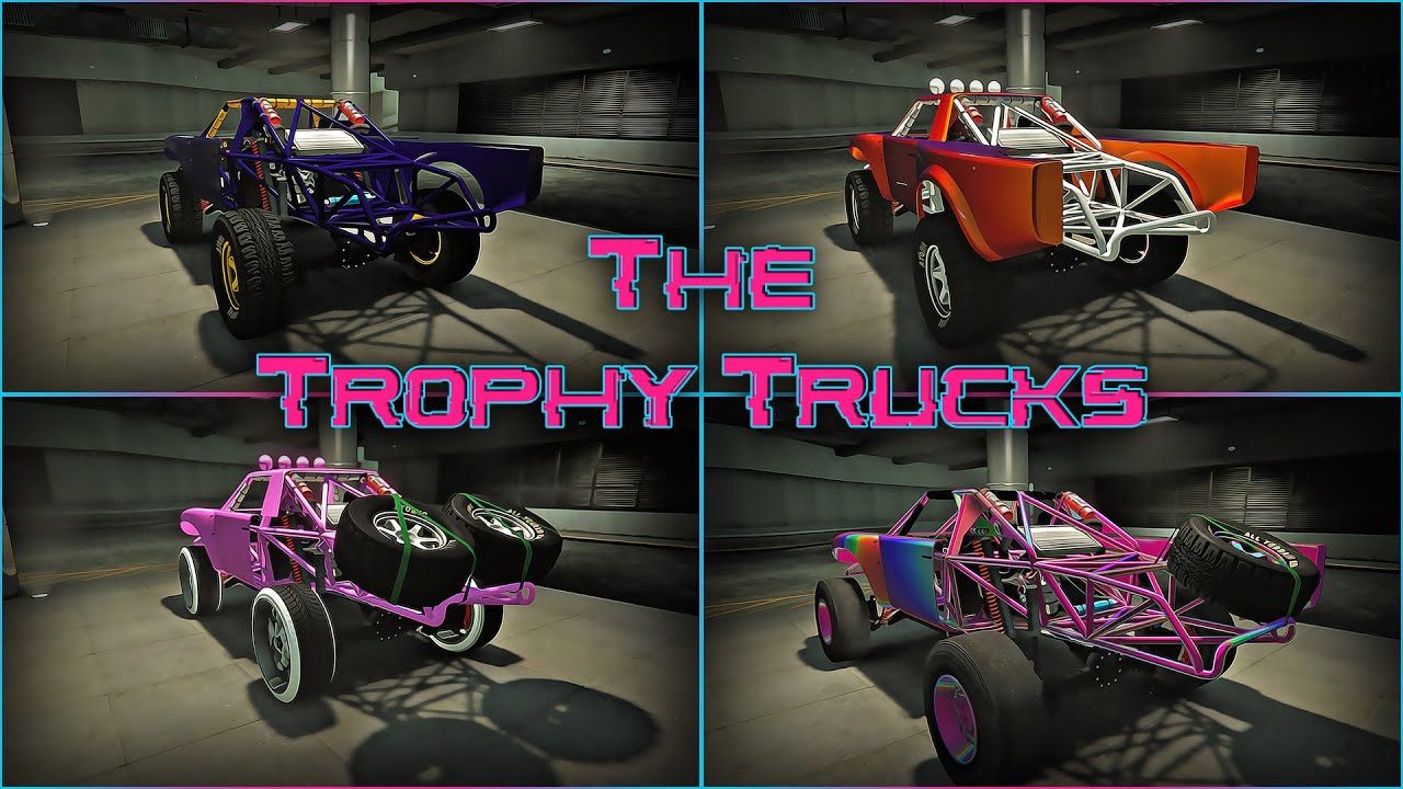 GTA5 Online - Trophy Truck - How To Make Variants Using Car to Car ...