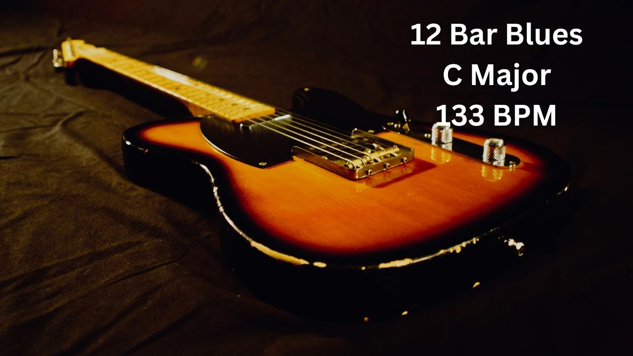 12 Bar Blues C Major 133 BPM - YouTube