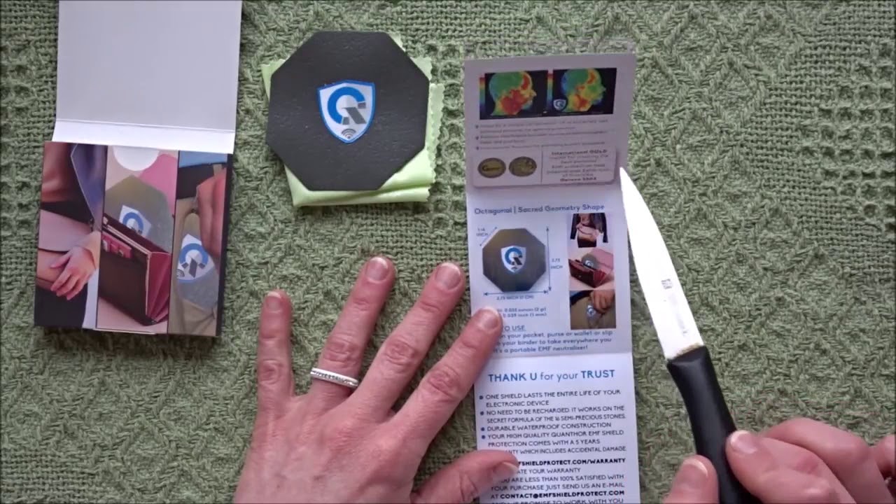 Unboxing QuanThor Scalar XPocket EMF Protection Review - YouTube
