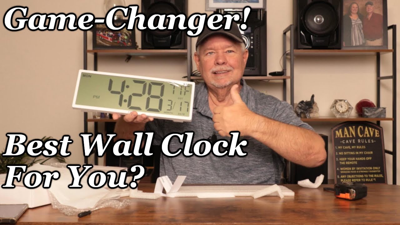 This Digital Wall Clock is a GAME CHANGER! XREXS 14 5 Review & Demo ...