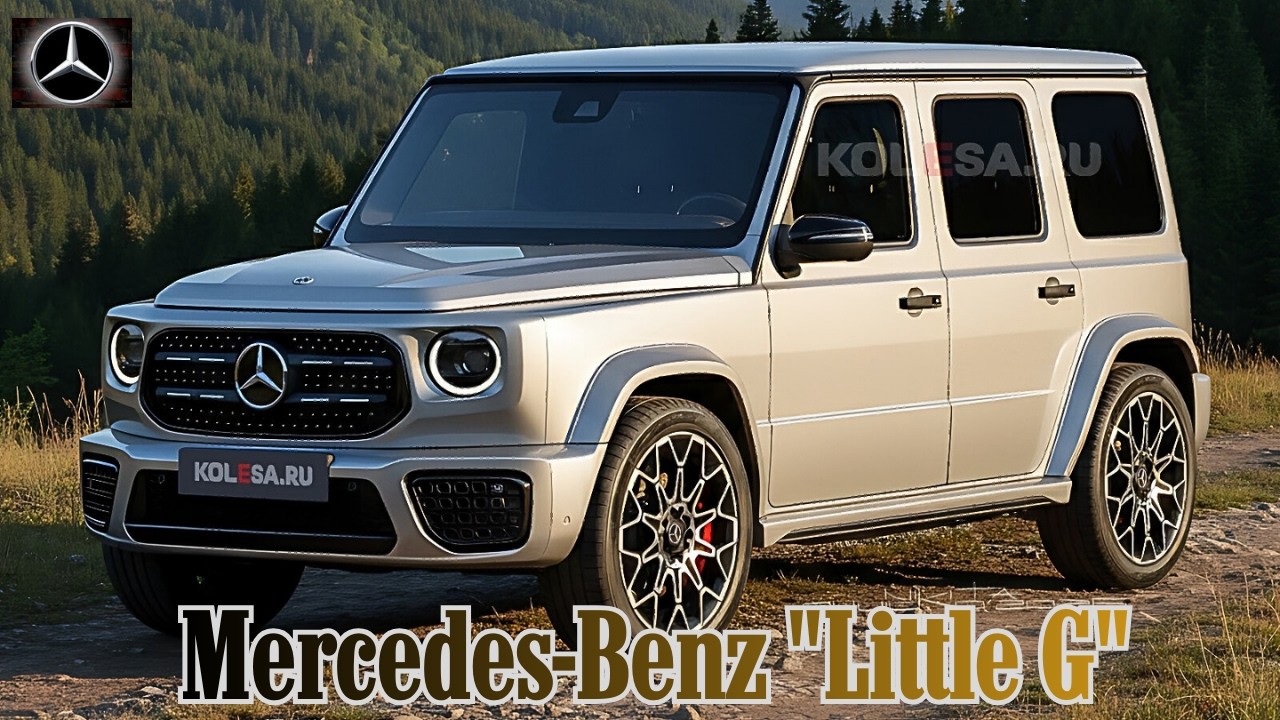 The Legend Reimagined! 🧊🚙 | Mercedes-Benz "Little G": The Compact Icon ...