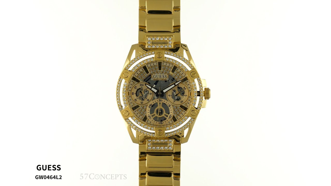 Guess GW0464L2 Queen • Zegarek damski - YouTube