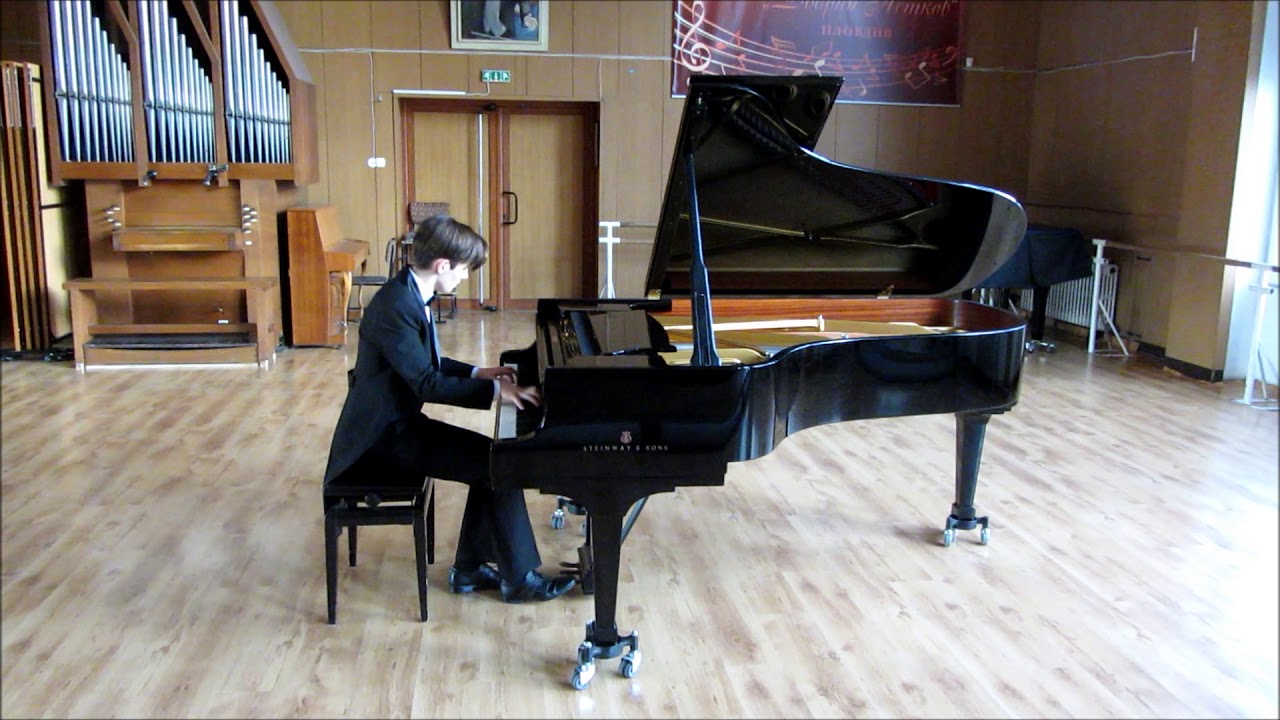 Boris Bikov - piano, 14 years old, Bulgaria - YouTube