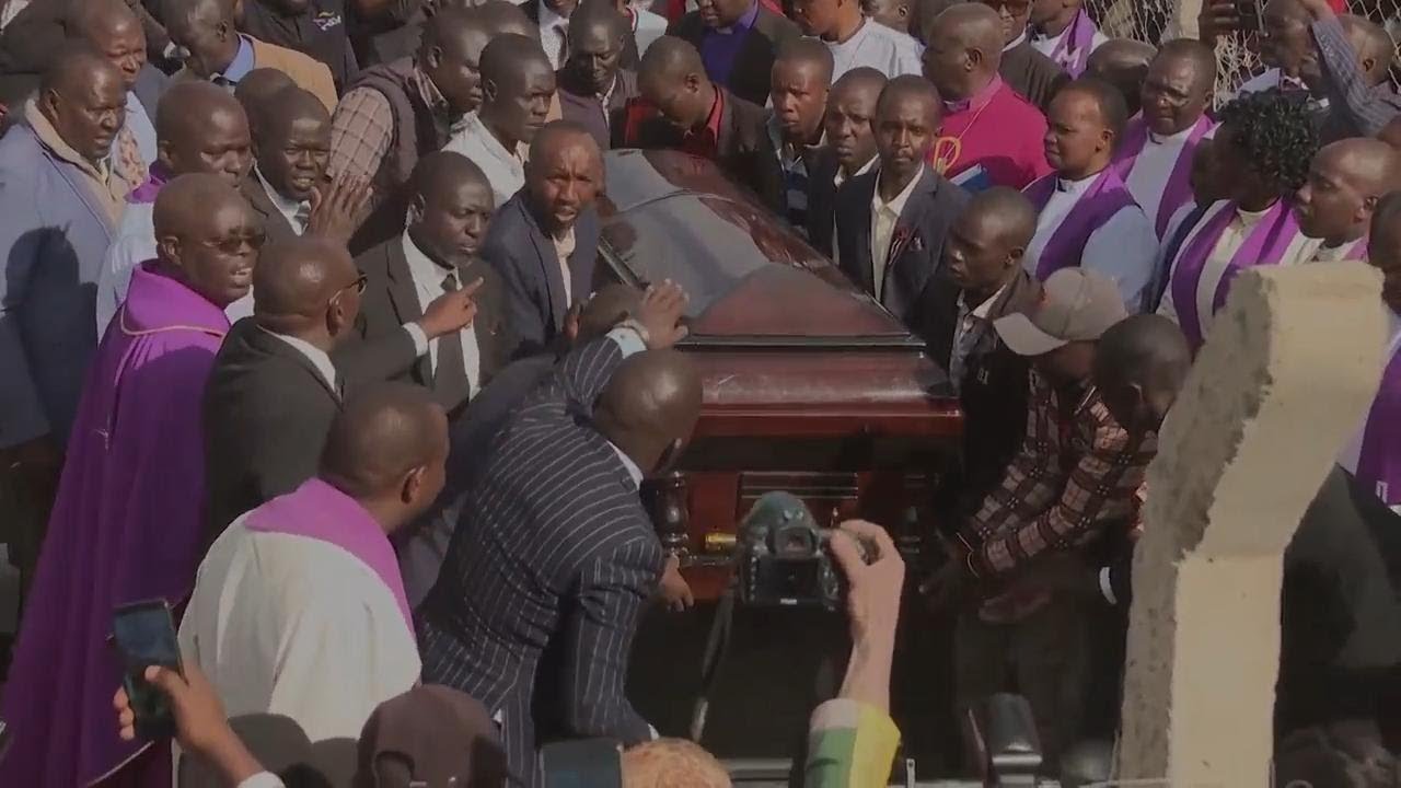Hundreds of mourners attend Kenya’s world marathon record holder Kelvin ...