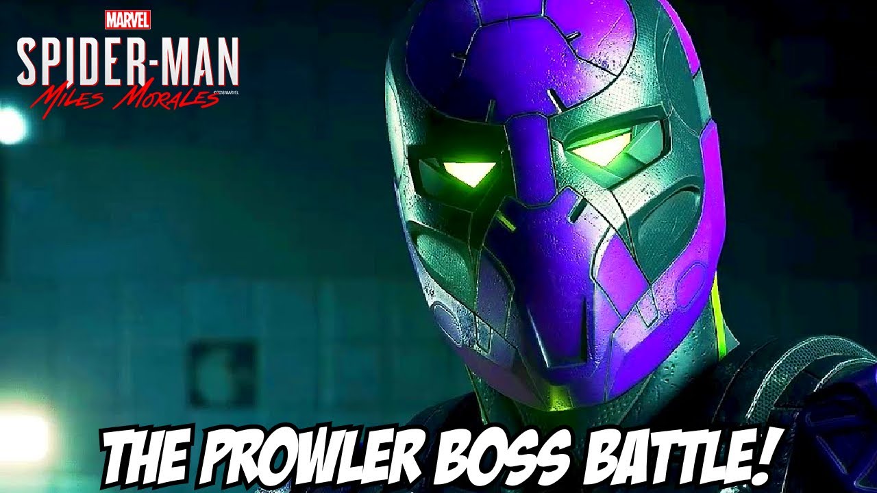 The Prowler Boss Battle! - Spider-Man: Miles Morales - YouTube