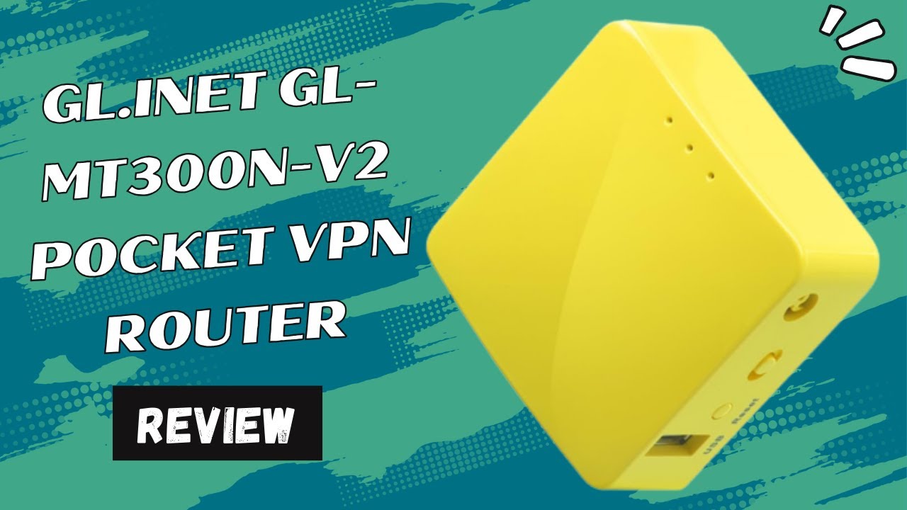 GL.iNet GL-MT300N-V2(Mango) Portable Mini Travel Wireless Pocket VPN ...