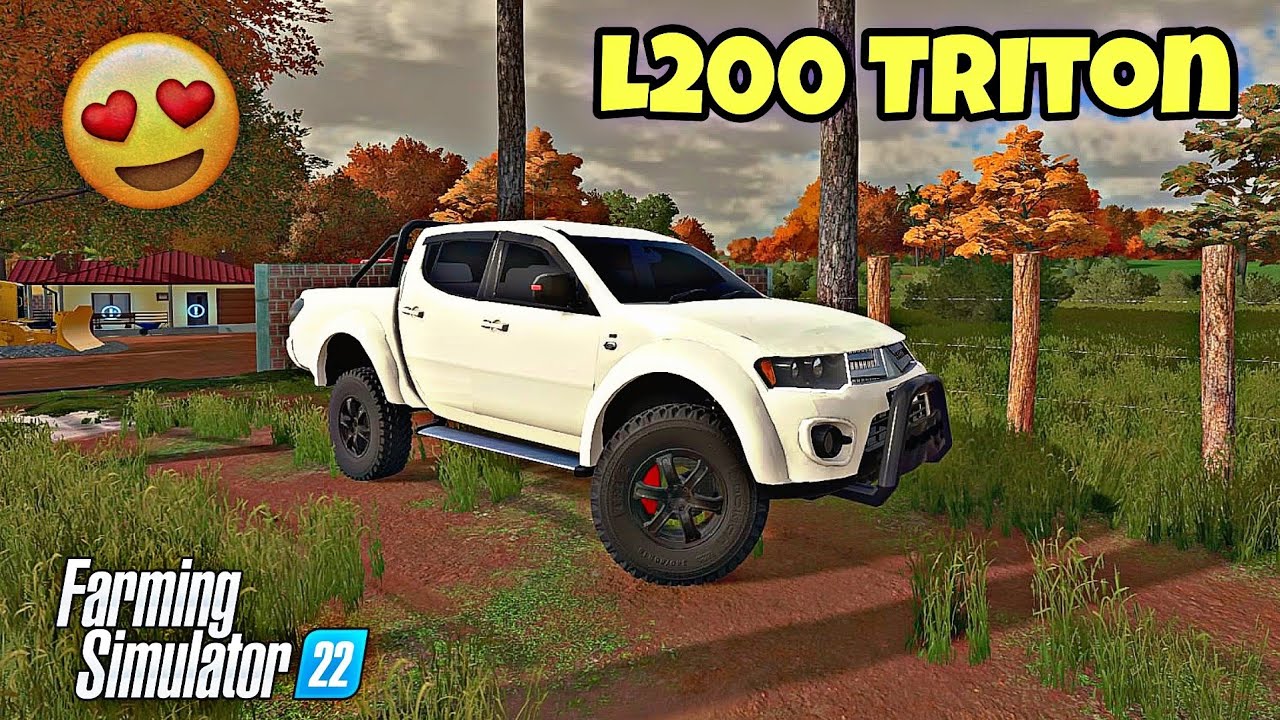 COMPRANDO NOSSA NOVA CAMIONETE L200 TRITON | FAZENDA #21 | FARMING ...