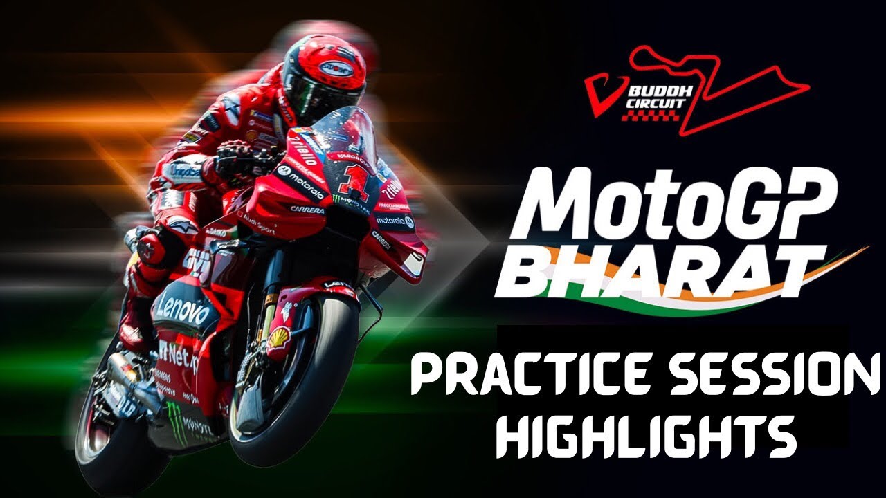 MotoGP Bharat - Practice Session Highlights | Indian GP | MotoGP India ...
