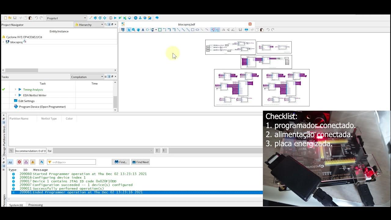 Quartus - Programação do FPGA - YouTube