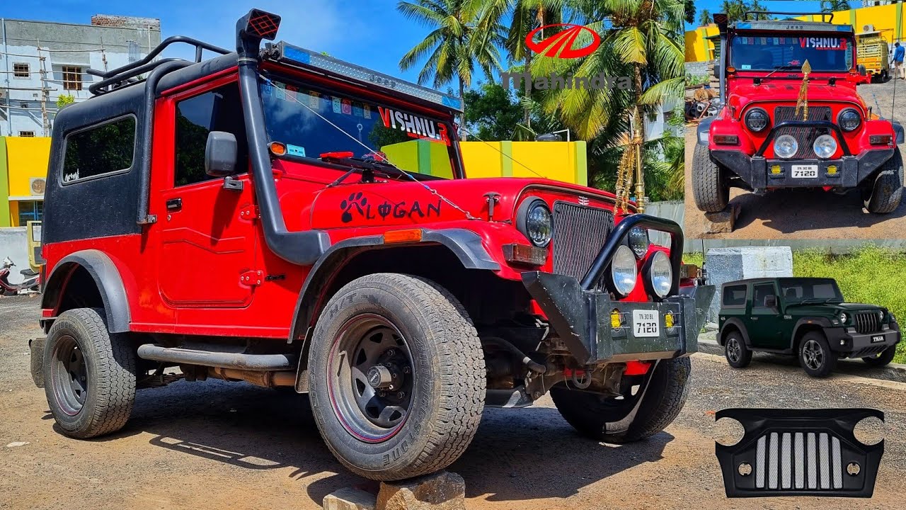 CHENNAI BEST MODIFIED THAR | 4.25 Lacs Worth Mods | Alloys Price ...