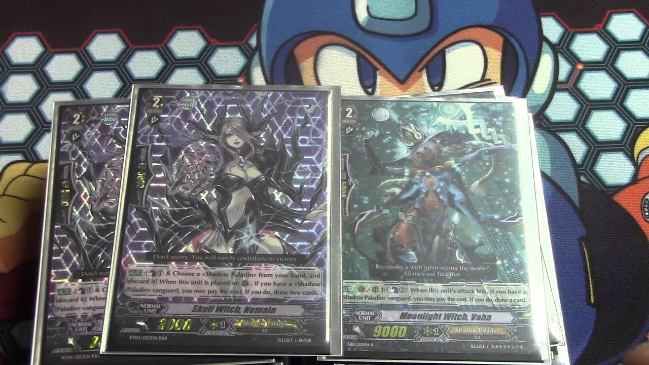 Cardfight!! Vanguard Deck Profile Shadow Paladin Witches - YouTube