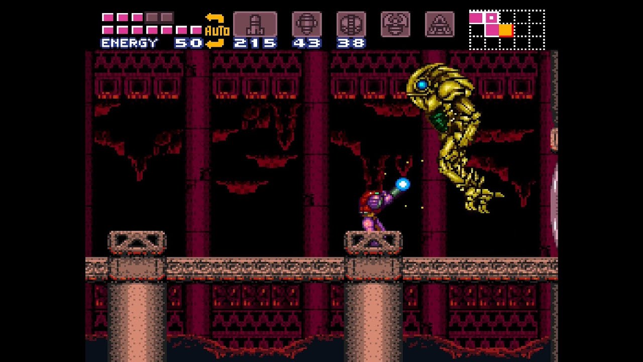Super Metroid - Golden Torizo - Chill Fight - YouTube