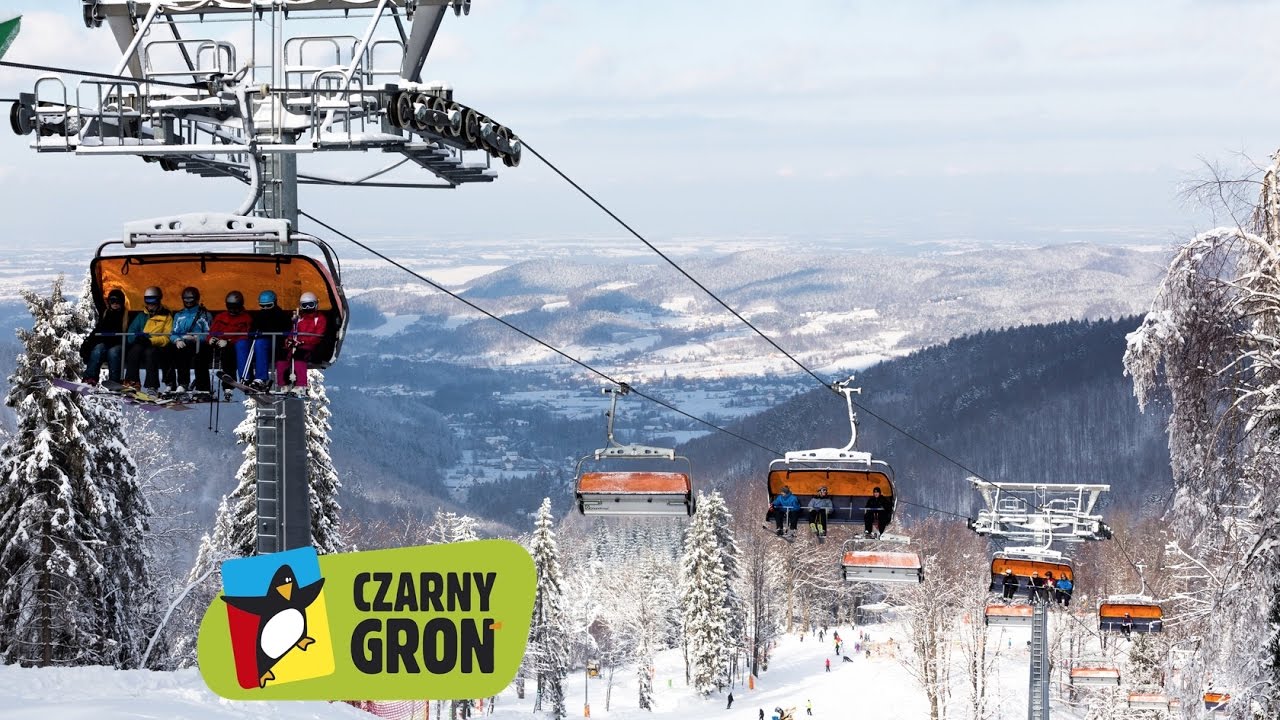 Czarny Groń - SKI CENTRUM - YouTube