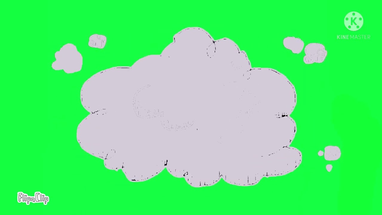 Little Furry Gray Fight cloud green screen - YouTube