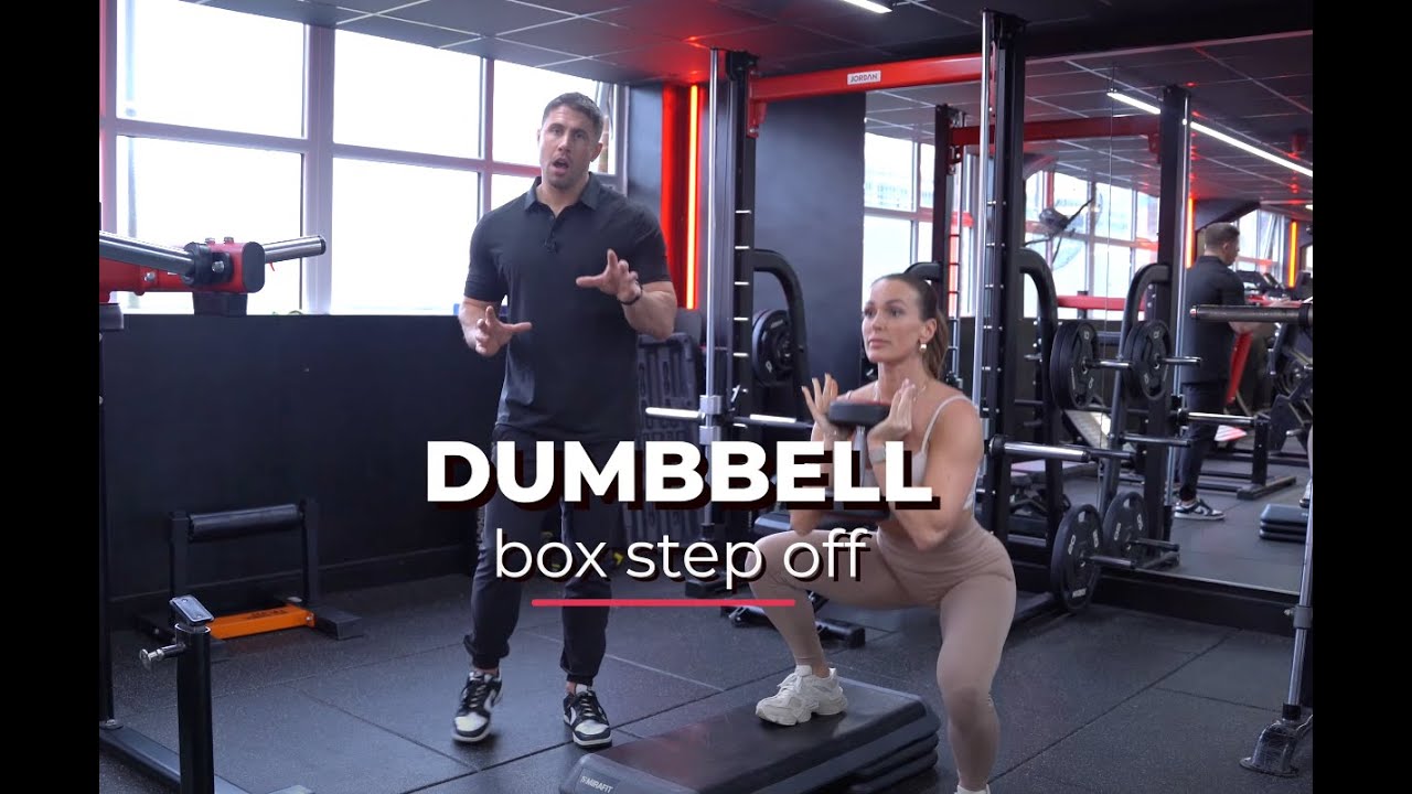 Dumbbell Box Step Off | Gareth Sapstead - YouTube