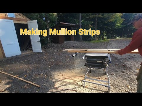 Making mullion strips - YouTube