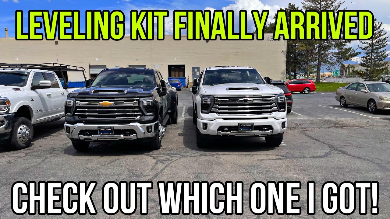 My Leveling Kit Finally Came In For My 2024 Chevy Silverado 3500 - YouTube