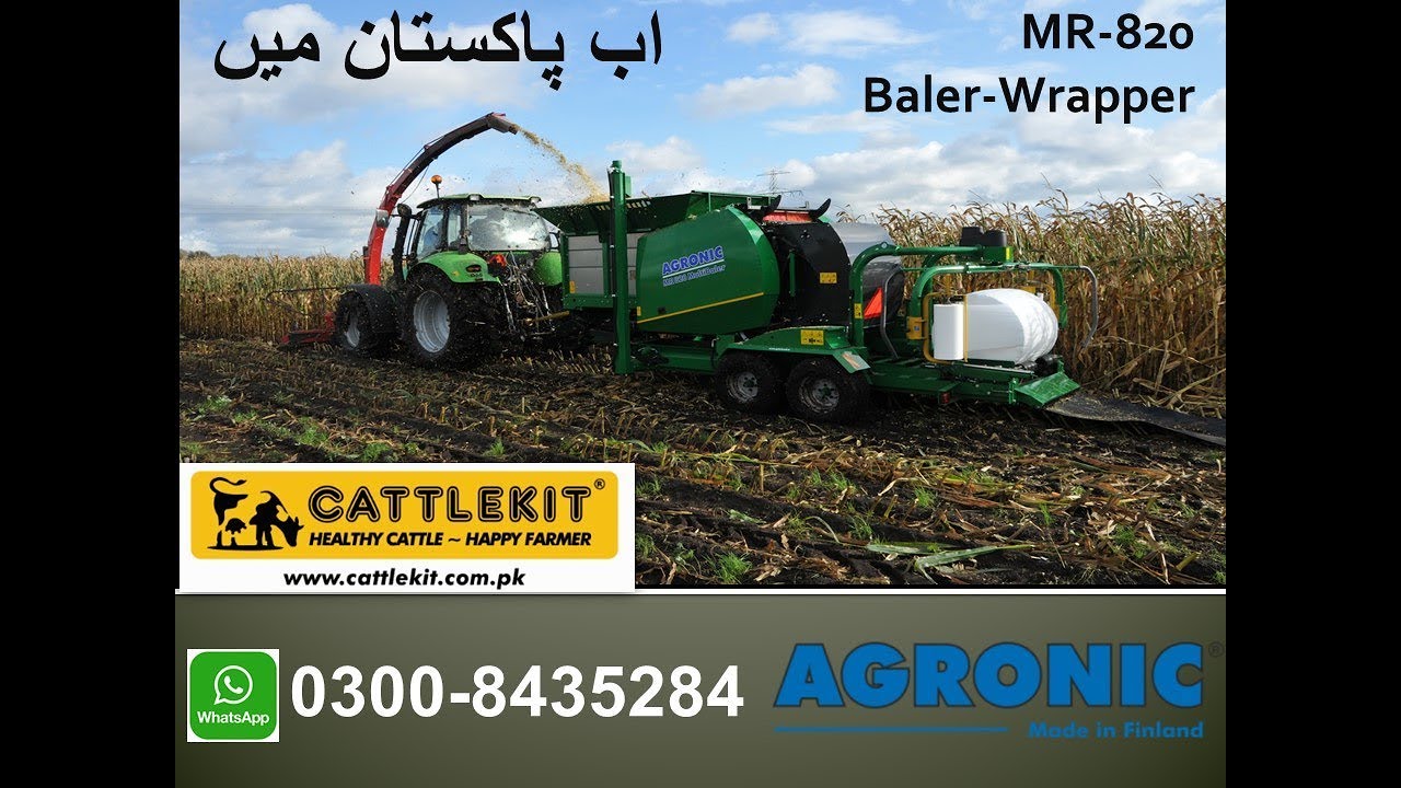 AGRONIC MR 820 MultiBaler PERFECT SOLUTION OF FOR MEDIUM SIZE SILAGE ...