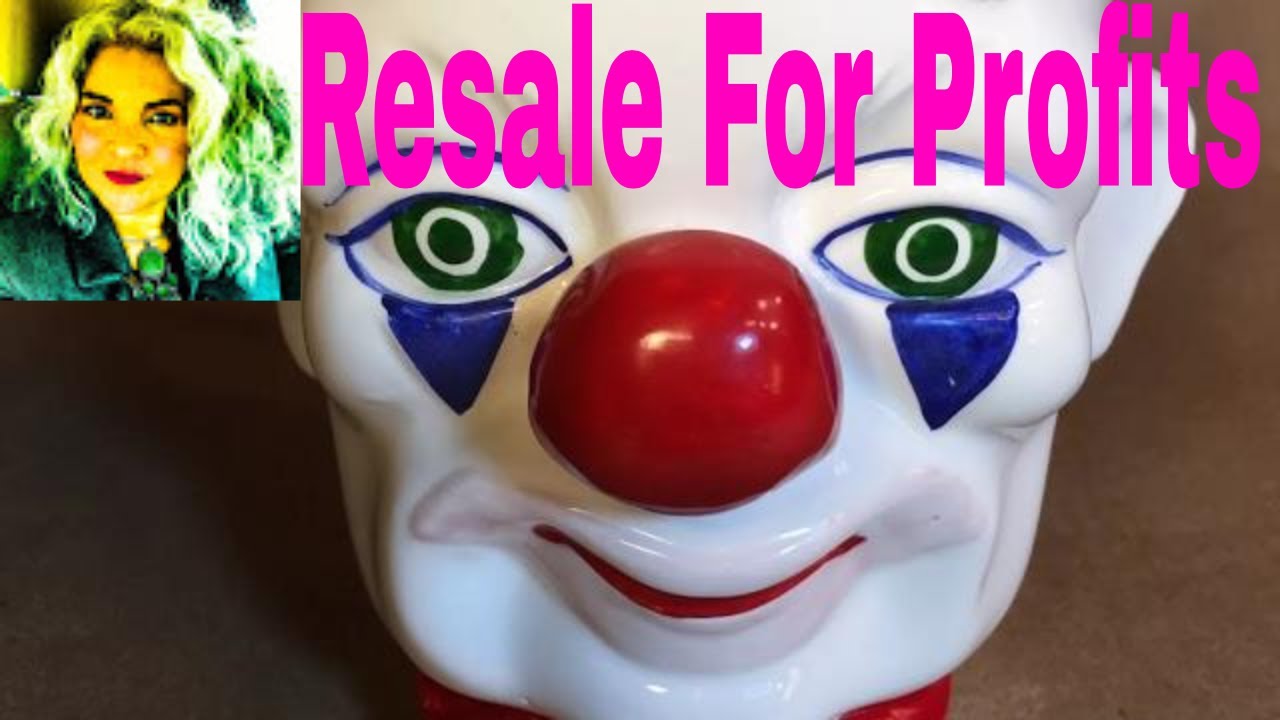 t's a Thrift HAUL Creepy Clowns Fashion To Sell On Ebay Poshmark & Etsy ...