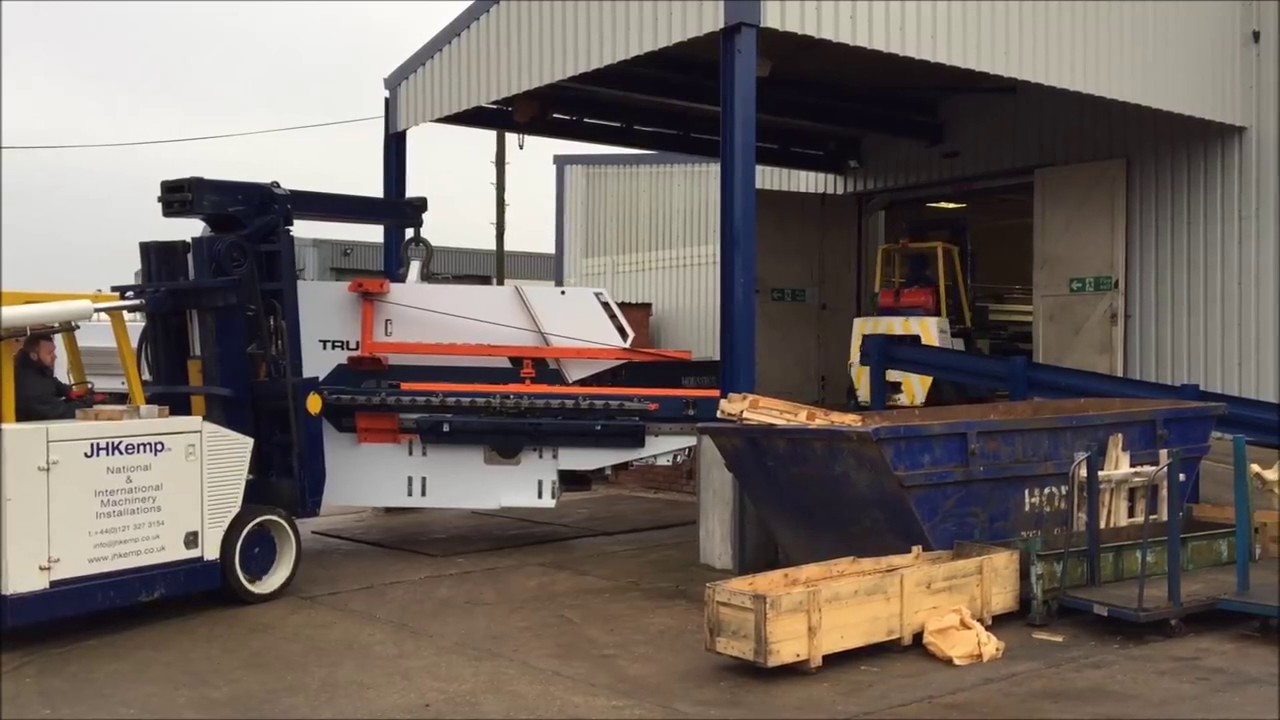 TRUMPF Trumatic 6000 L - YouTube