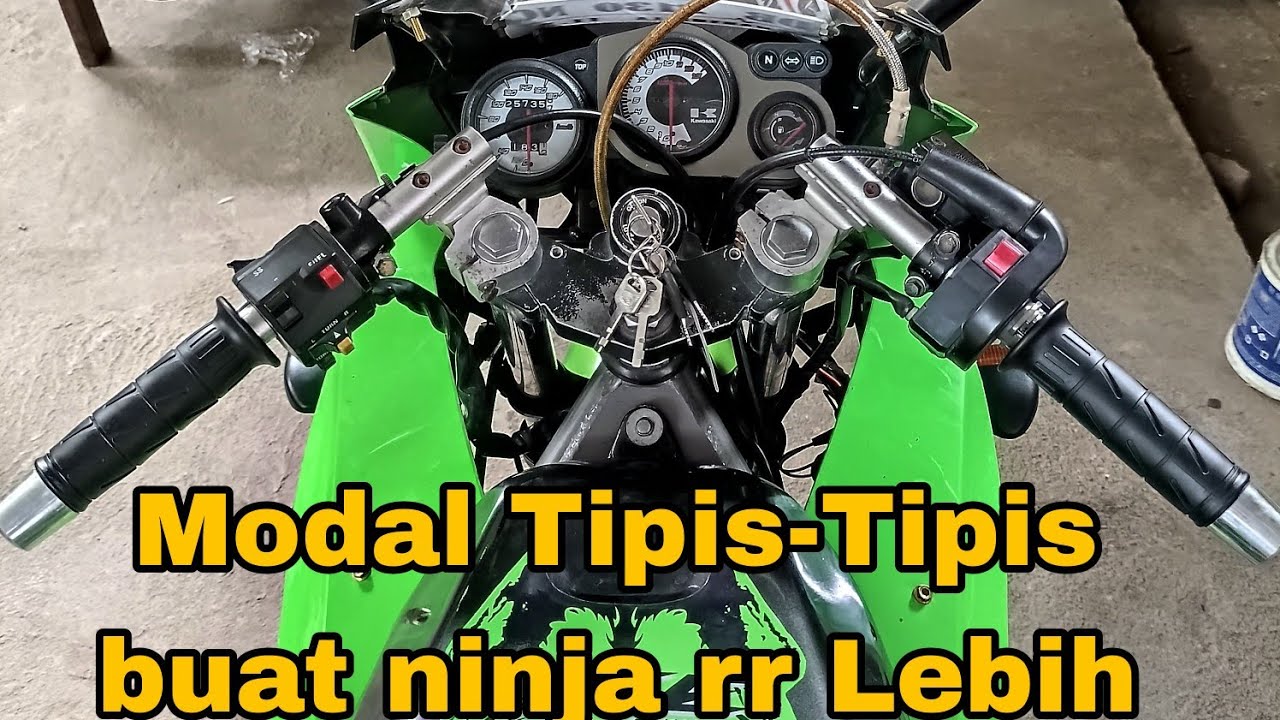 Buat Ninja RR Lebih Ganteng. Anti jamet-jamet - YouTube