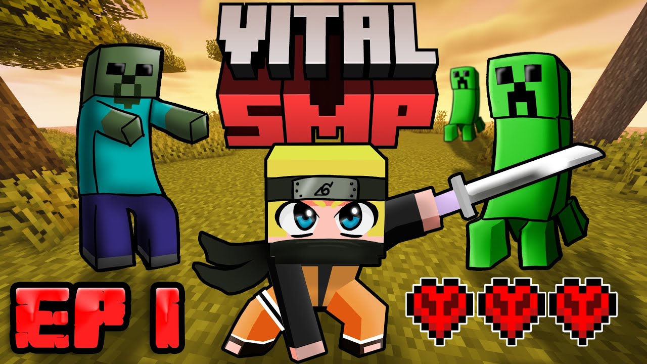 VITAL SMP Capitulo 1 Nueva serie con Streamers! Solo tenemos 3 vidas ...