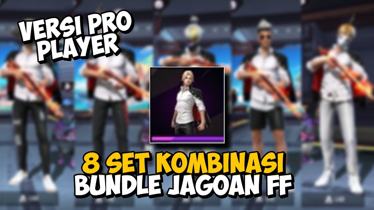 8 Set kombinasi baju Jagoan FF versi pro player! Cocok Main Cs/Br ...