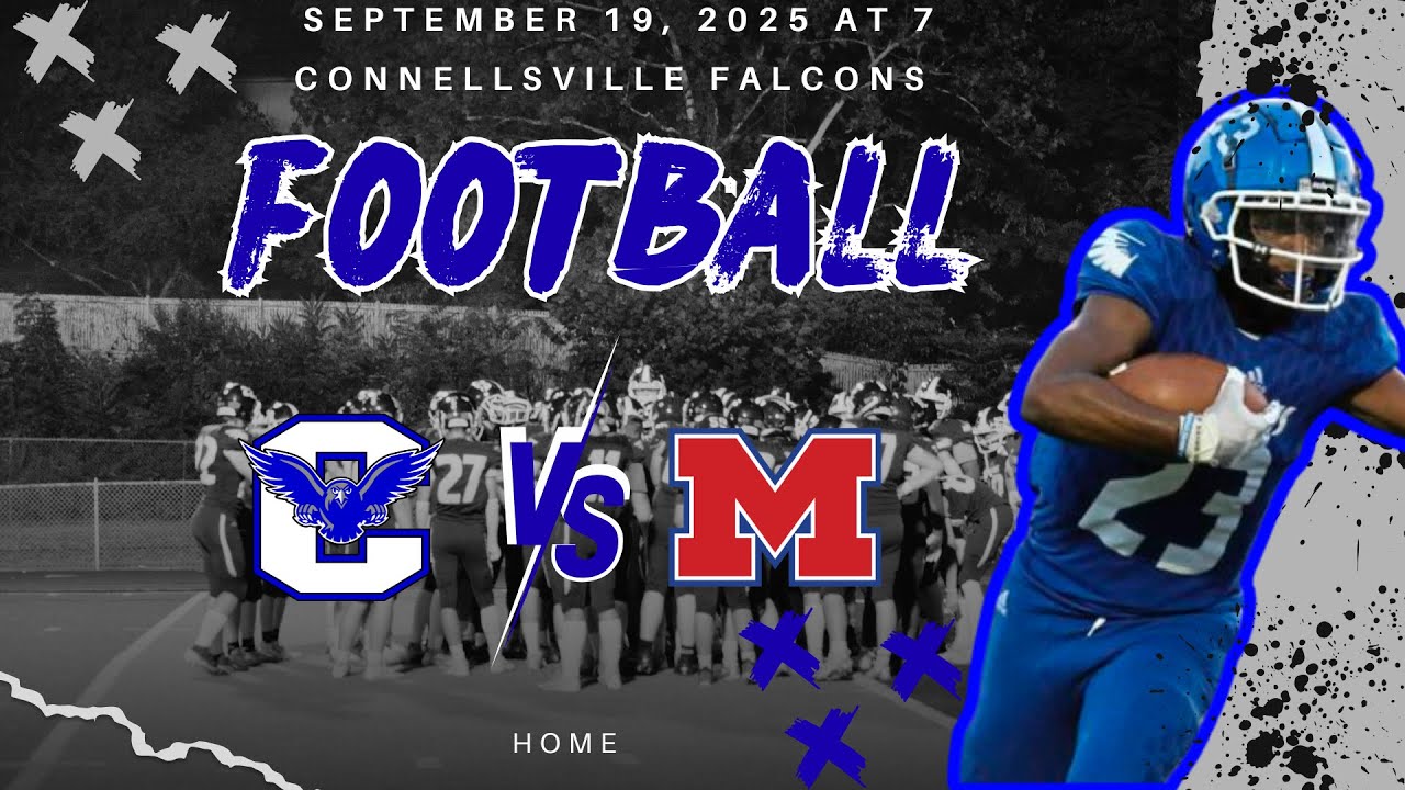 CAHS Falcon Football vs. Morgantown Mohigans - YouTube