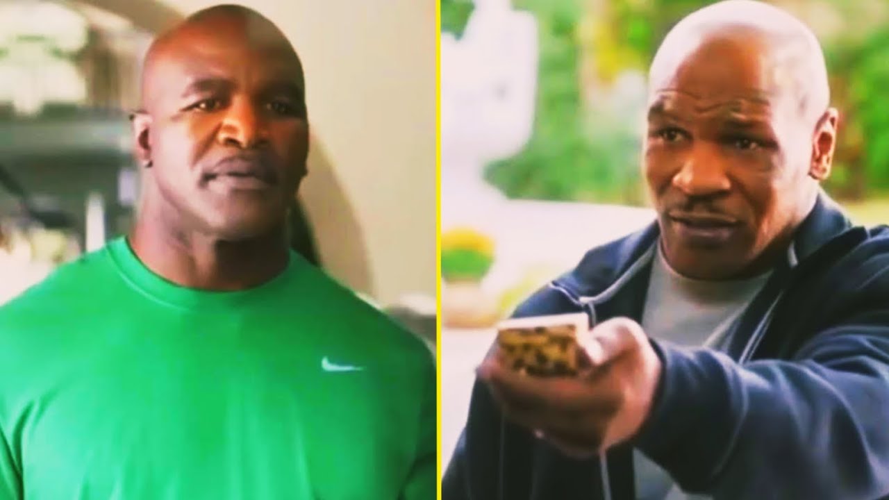 😄 Mike Tyson returns Evander Holyfield’s ear – The Ear-Biting Scandal ...