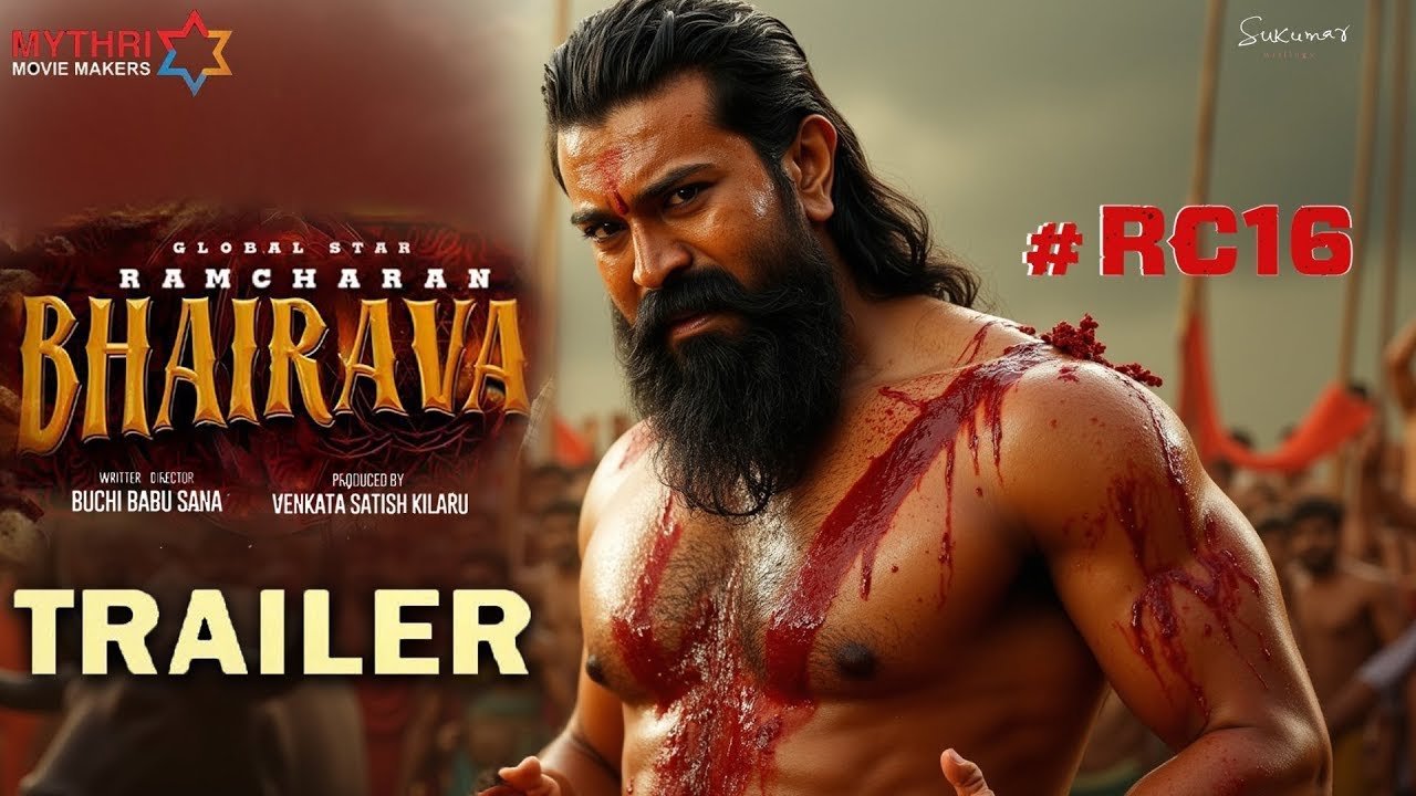 RC16 FIRST LOOK Trailer | Ram Charan | Sai Pallavi, Shiva Rajkumar ...