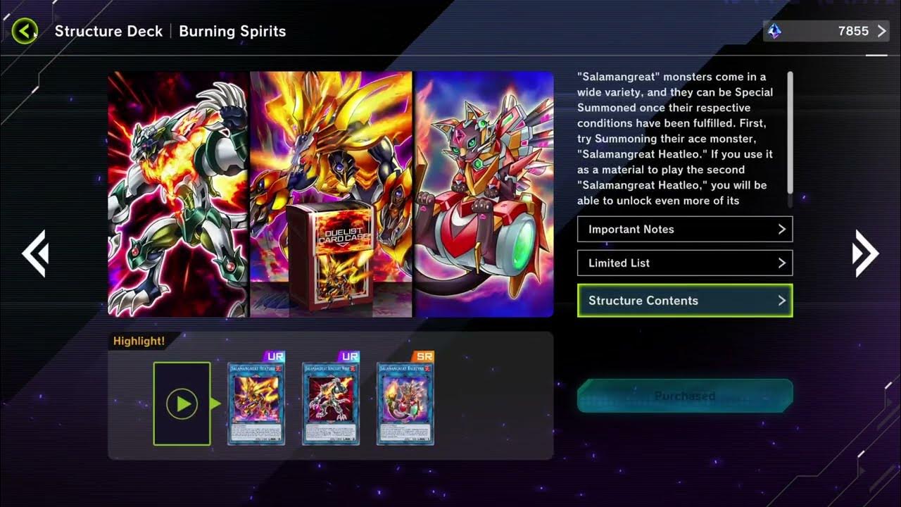 Salamangreat 4 Attribute Master Duel Deck - YouTube