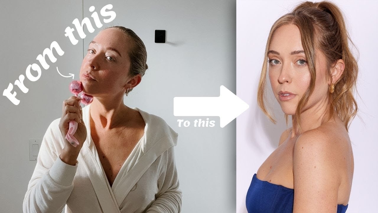 Skincare + Makeup Prep for Glowing, Photo Ready Skin! | Pre-shoot ...