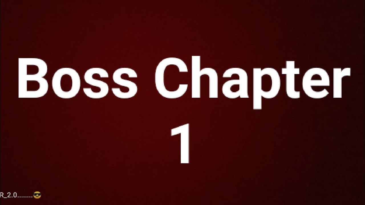 Boss movie chapter1 - YouTube