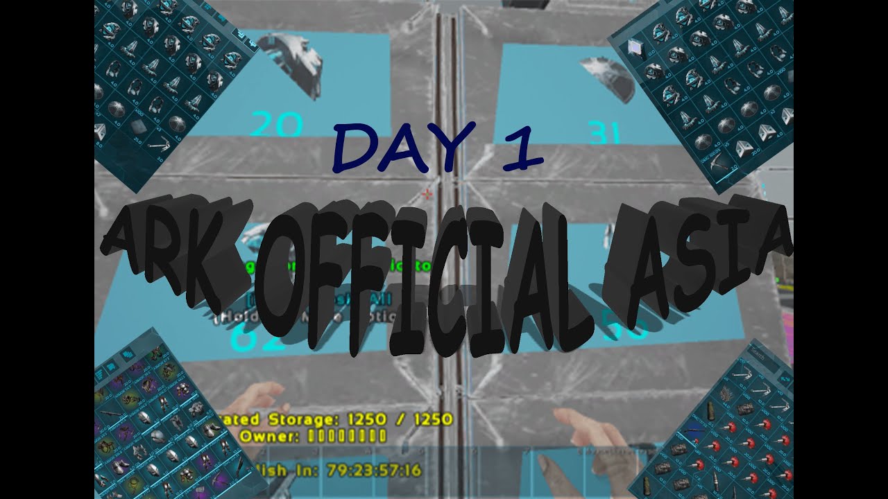 "My first day on asia servers finding dupped base" | ARK Official Asia ...
