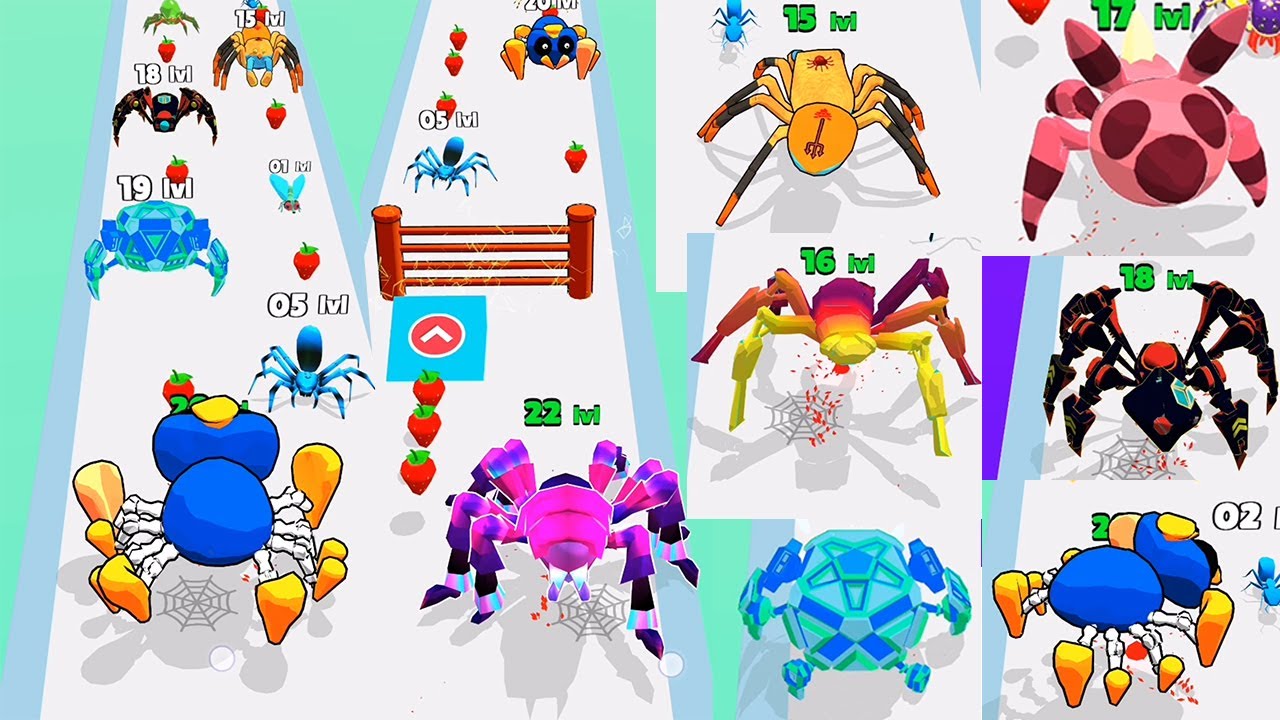 Insect Evolution New MAX LEVEL of Game | Latest Update - New Spiders ...