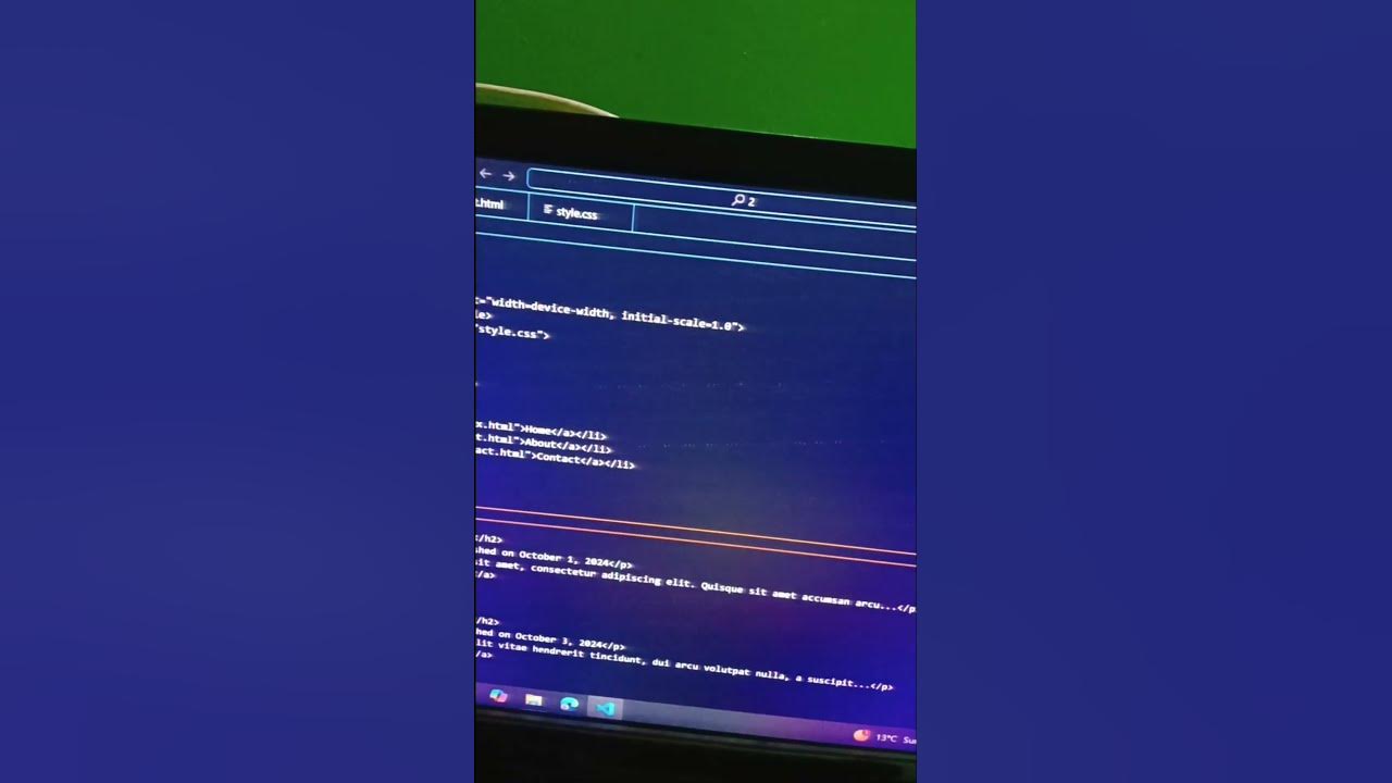 My Portfolio đź’Ż Html Css Windows Htmlcss Coding Htmldesign Webdesign Education Code