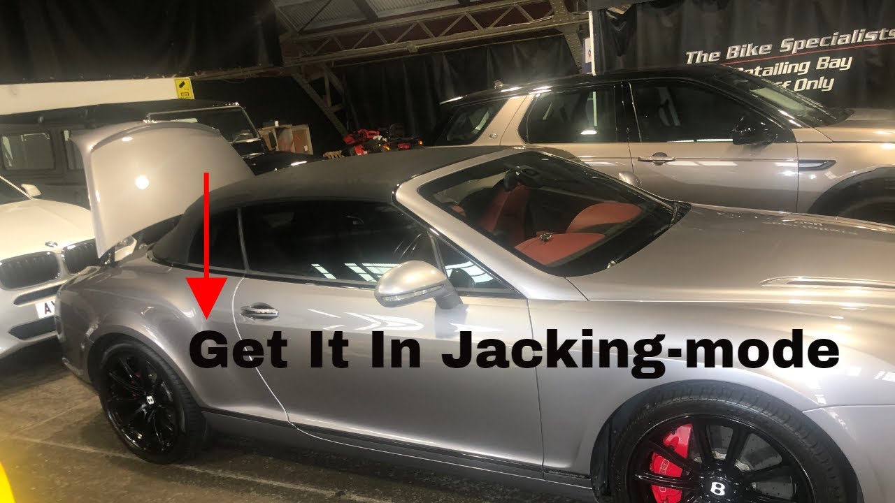 bentley jacking mode - YouTube