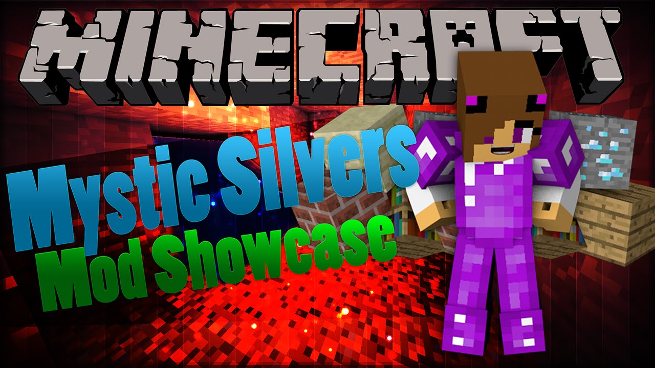 Minecraft Mystic Silvers Mod Showcase! | Girlcatlove1524 - YouTube