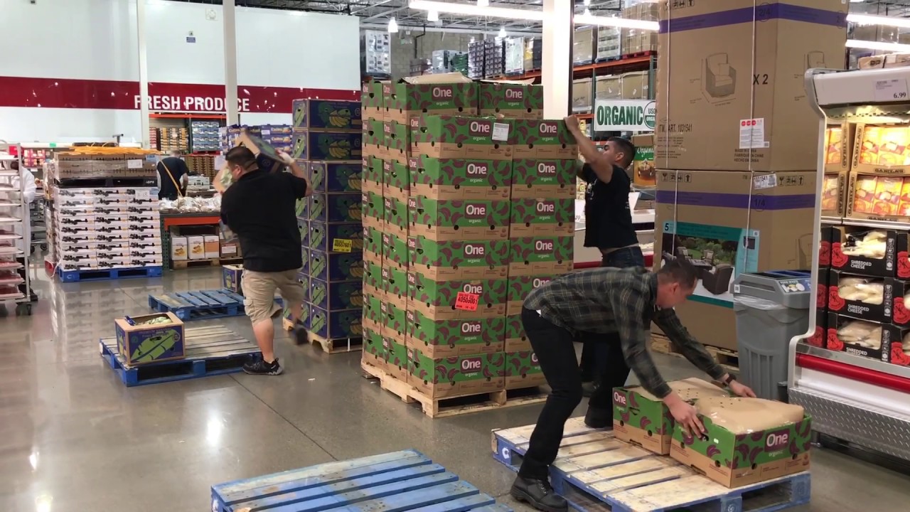 Costco Banana Air Stacking Race - YouTube